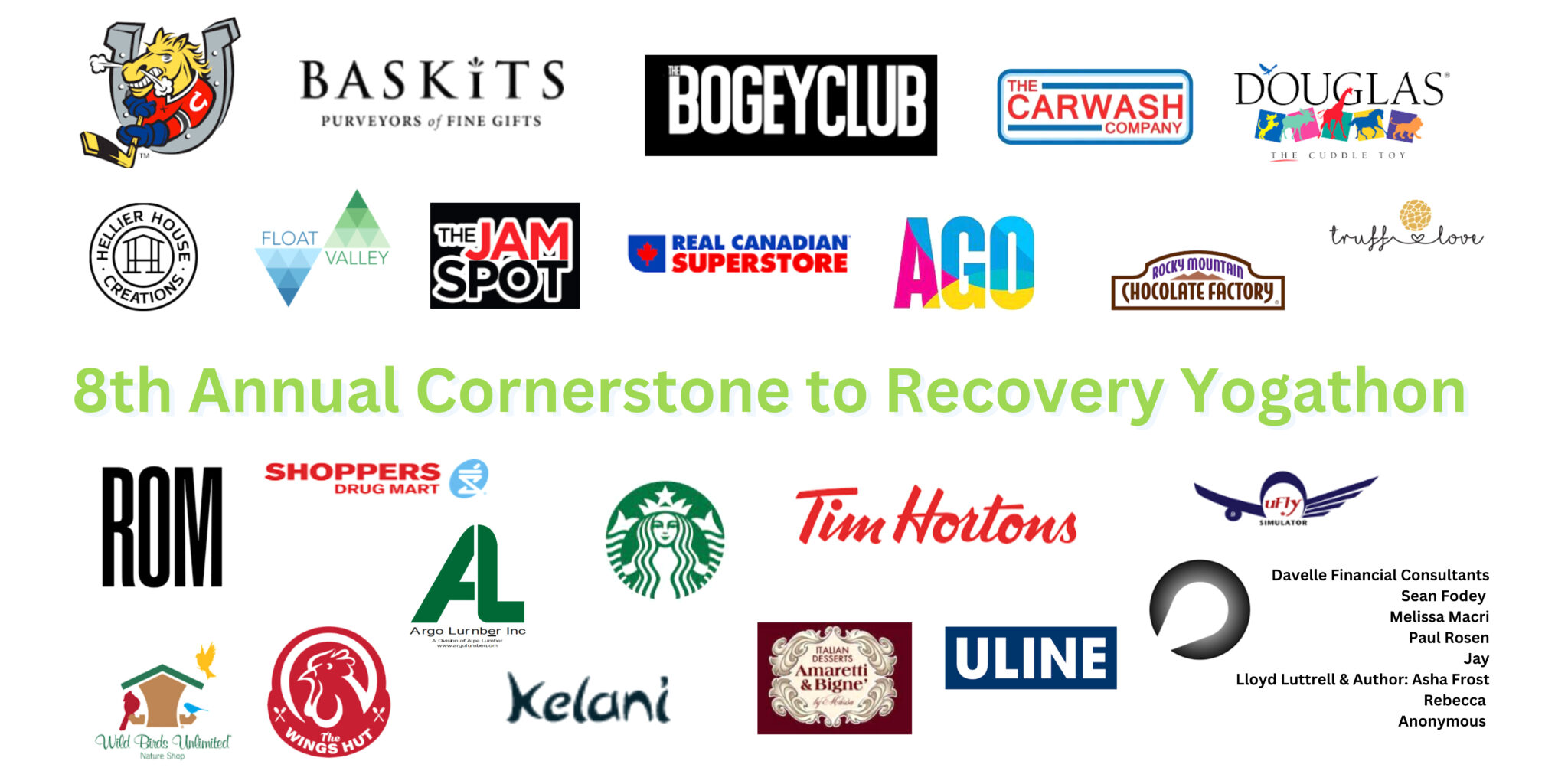 Our Supporters – Cornerstone To Recovery